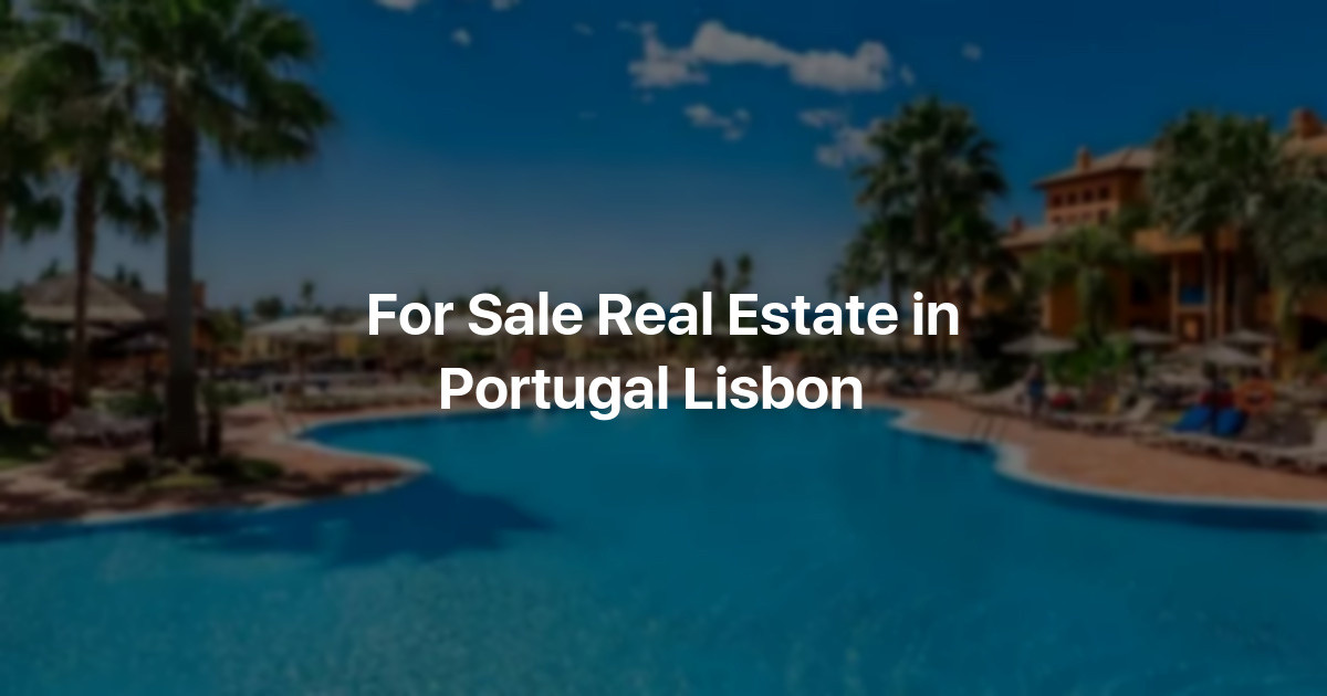 Lisbon buy real estate , prices from 33 559 $ ┋ HataMatata